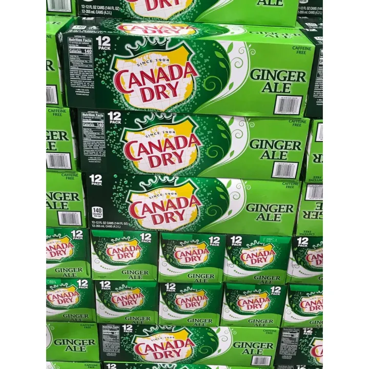 Canada Dry Ginger Ale 12 cans | Lazada PH