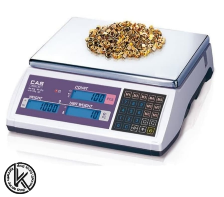 Timbangan CAS Counting EC-II/Timbangan Baut/CAS Counting EC-II 15 KG ...