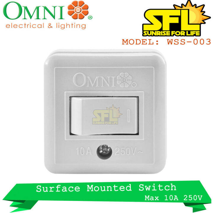 Omni Surface Mounted Convenience Switch WSS-003 Heavy Duty I SFL ...