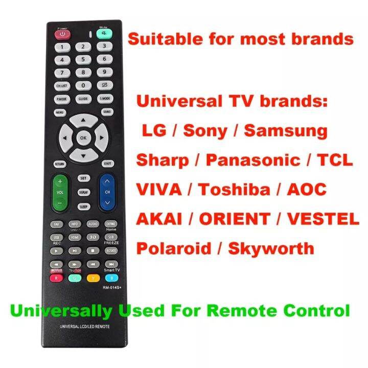 Universal Prestiz Dévant Huayu RM-L1210+E RM-L1210+F RM-L1210+D LCD LED ...