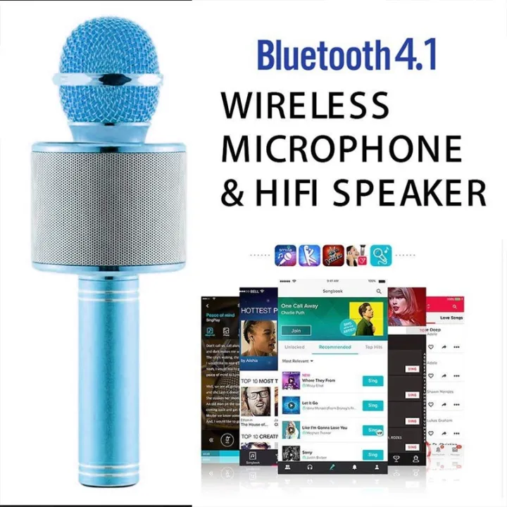 WS-858-Wireless-Karaoke-Handheld-Microphone | Lazada PH