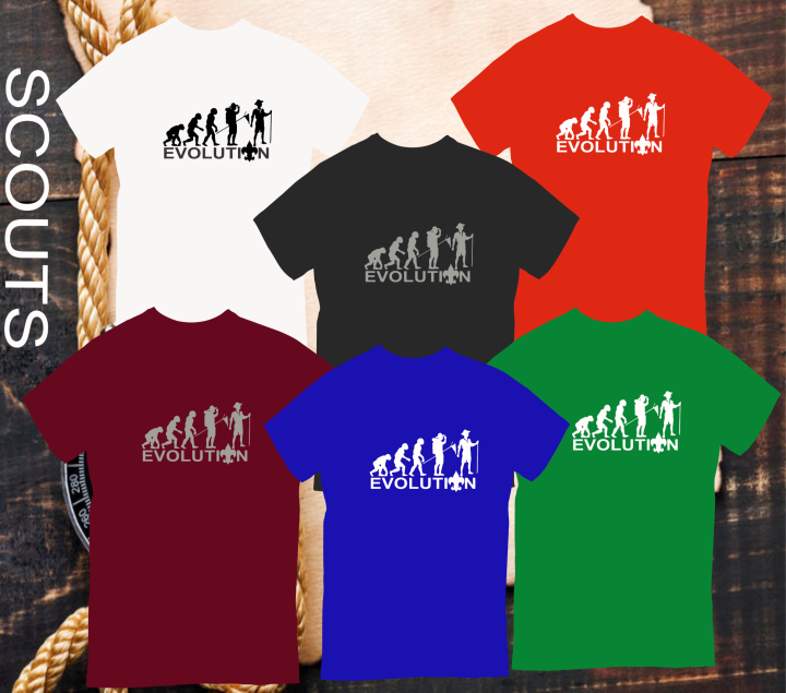 SCOUT EVOLUTION BSP CAMPING & SCOUTING SHIRT BOYS SCOUT, GIRLS SCOUT T ...