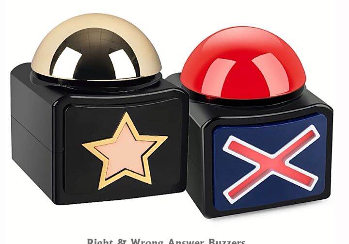 Quiz Got Talent Alarm Button Toy Loud Fun Ring Sound Light Game Answer ...