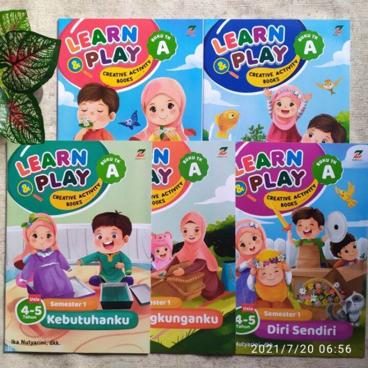 Play and Learn Creative Activity Books Buku TK A Atau TK B Semester 1 dan 2 | Lazada Indonesia