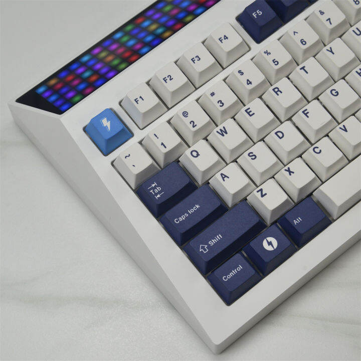 【Keycap Only】GMK Lightning Keycap Thunder Storm Blue Keycaps 129pcs PBT ...