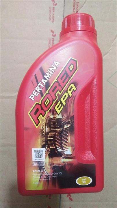 Oli Transmisi Gardan Gear Rored Pertamina SAE 90 EPA GL4 1 Liter | Lazada Indonesia
