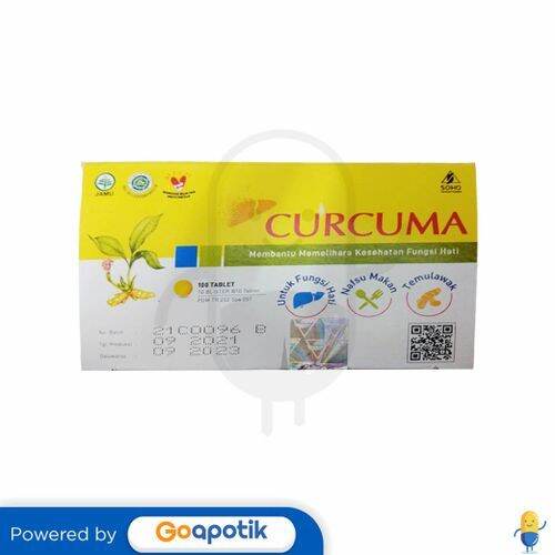 Curcuma Box 100 Tablet | Lazada Indonesia