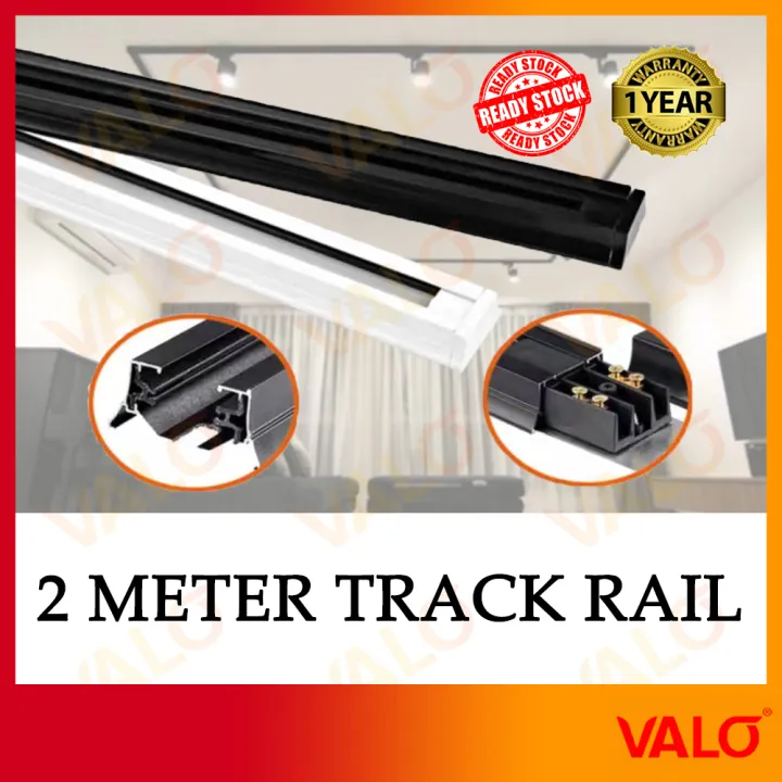[ VALO ] 2 Meter Track Rail Track Bar 2m Track Light Rail Bar Ready ...