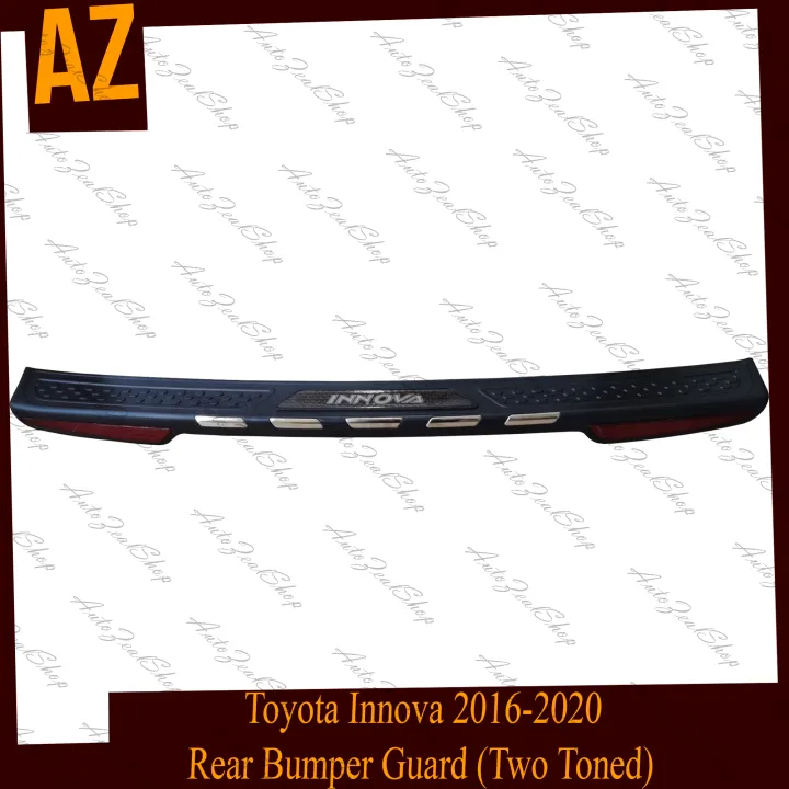 Toyota Innova 2016-2020 Rear Bumper Guard / Rear Stepsill Guard (Two ...