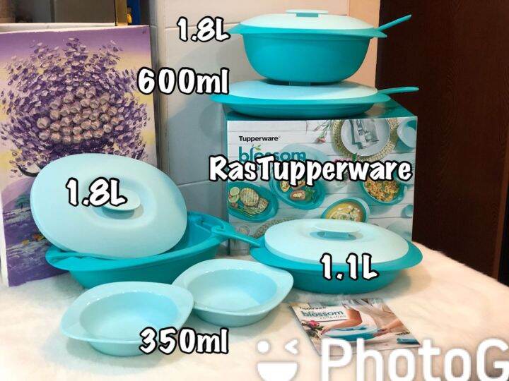 TUPPERWARE BLOSSOM SERVING SET | Lazada