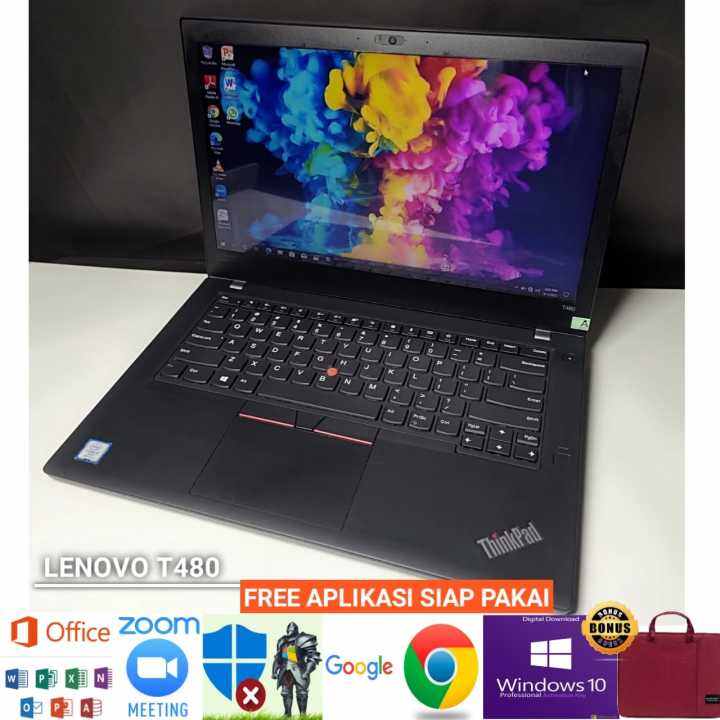 Laptop Lenovo Thingpad T480 intel core i5 gen 7 ram 8gb SSD 512gb ...