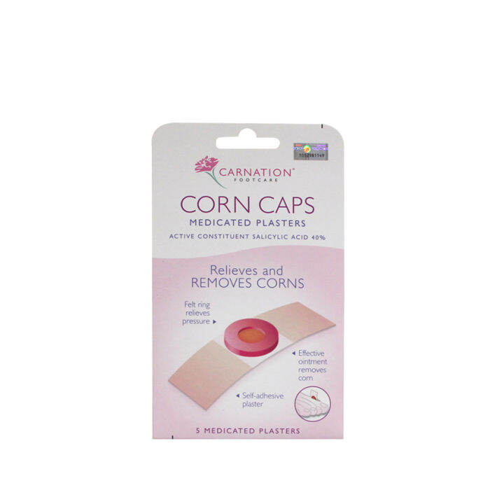 CARNATION Corn Caps Medicated Plasters 5's | Lazada