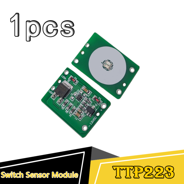 12V Capacitive Touch Switch Sensor โมดูลปุ่มกดสัมผัสโมดูล Jog Latch ...