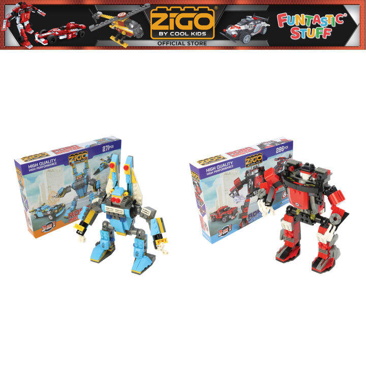 ZIGO Robo Master Building Blocks, Toys for Kids, Robot Blocks | Lazada PH