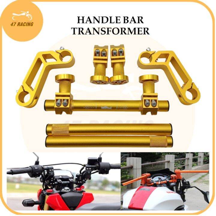 ♪Handle Bar Universal Motorcycle Steering Transformer Type11♒ | Lazada PH