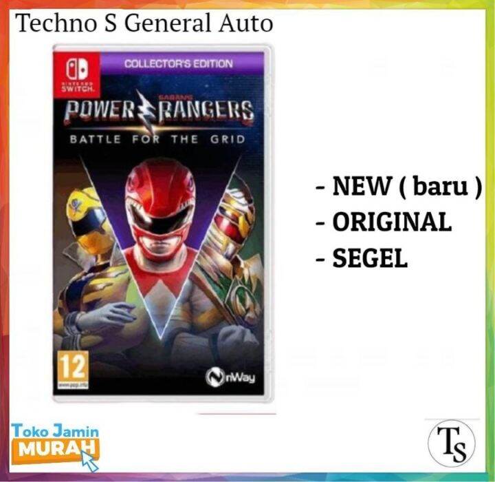 Nintendo Switch Power Rangers Battle for The Grid Collector Edition ...