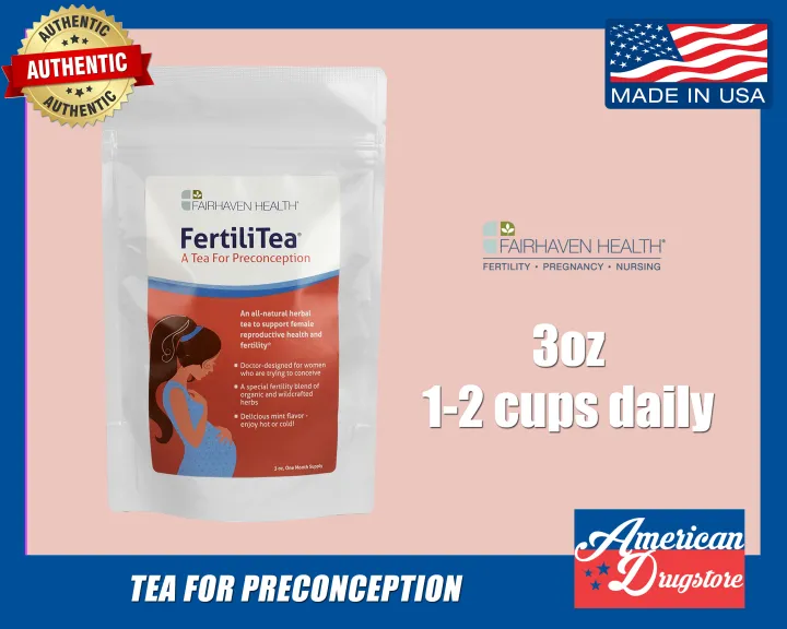 Fairhaven Health FertiliTea, Fertility Tea for Preconception, for ...