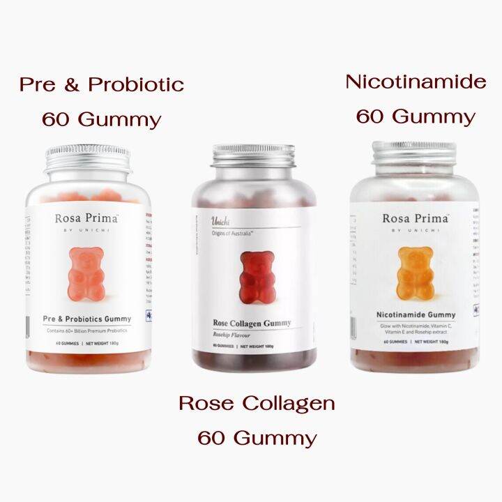 พร้อมส่ง Unichi Rosa Prima Pre & Probiotics / Rose Collagen ...