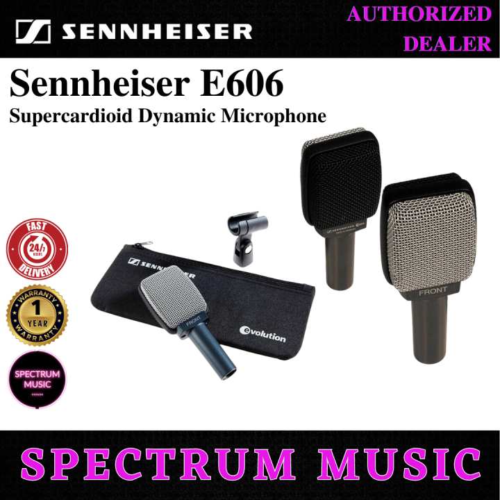 Sennheiser e606 Supercardioid Dynamic Microphone | Lazada
