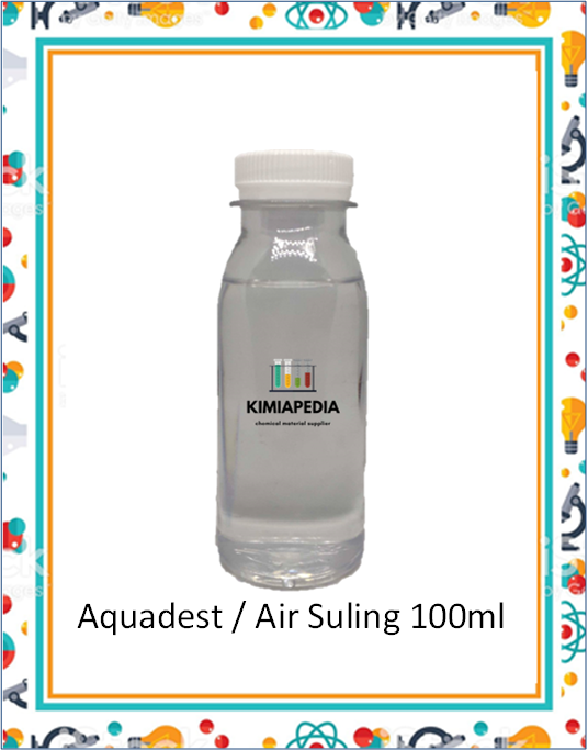 Aquadest Aquades Akuades Akuadest 100ml / Air Suling / Distilled Water ...