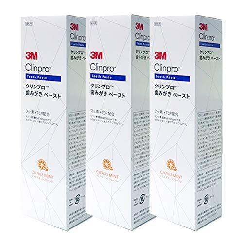 Japan 3M Clinpro Toothpaste Fluorine Concentration 950ppm 90g x 3 ...