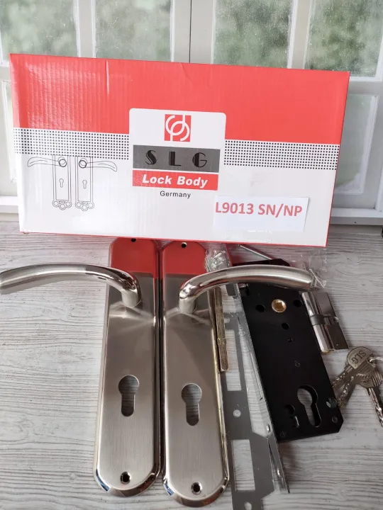 Handle Pintu Soligen / Kunci Pintu / Gagang Pintu L9004 L9009 L9013 ...