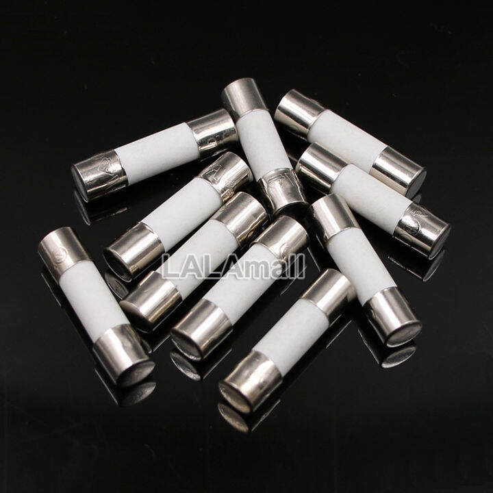 10pcs/lot 6*30mm Fast Blow Ceramic Fuse 6x30mm 250V 0.1A 0.2A 0.5A 1A 1.5A 2A 2.5A 3A 3.15A 4A ...