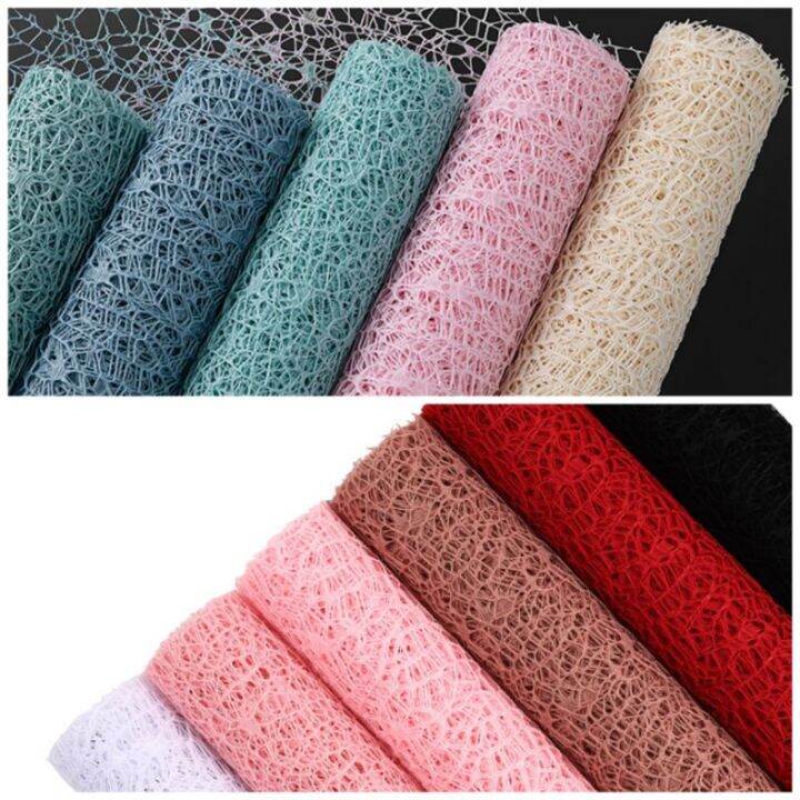 1 rol polinet/ jaring untuk bucket bunga (kertas kado) | Lazada Indonesia