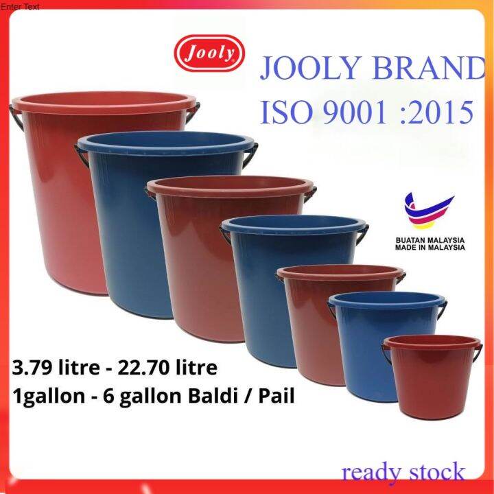 JOOLY BRAND Bucket / Pail / Baldi / Basket / Bekas Plastik/Bucket ...