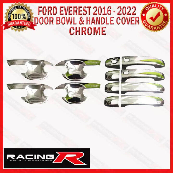 Everest 2016 to 2022 ( Titanium ) Door handle Outer and Door Bowl Inner ...