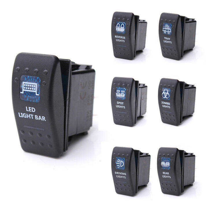 Car Boat ARB Carling Dual LED Back Light Rocker Switch SPST ON-OFF 12 ...
