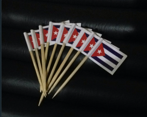 50 PC-CAKE TOPPER -BENDERA NEGARA DUNIA - TUSUK GIGI BENDERA KUBA ...