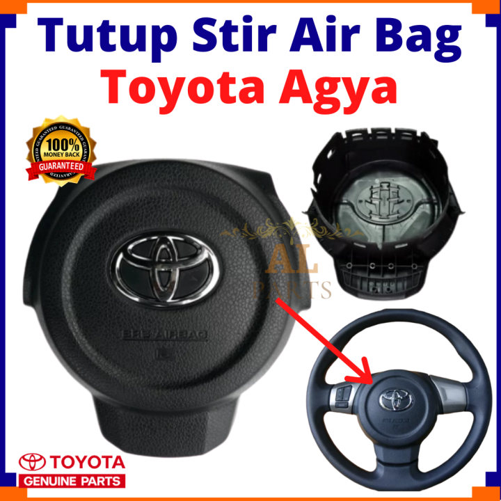 Cover Airbag Stir toyota agya Ori Original Cover Air Bag Steer toyota agya Ori | Lazada Indonesia