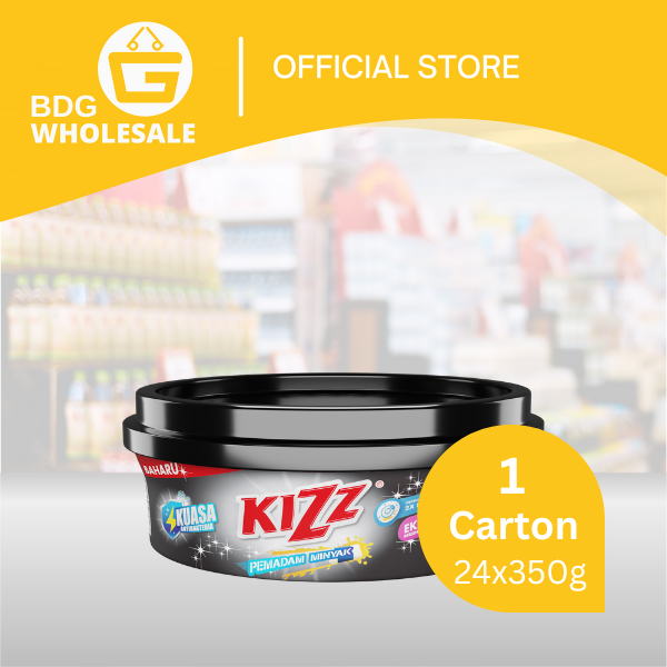 Kizz Charcoal Diswashing Paste 24x350g | Lazada