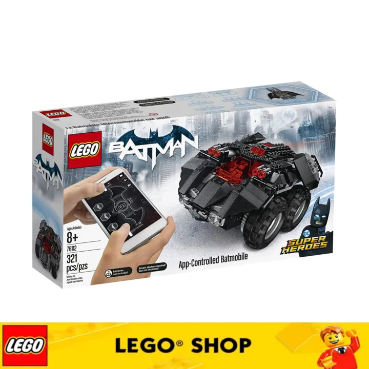 【Genuine license】 LEGO® DC BATMAN Super heroes Batmobile 76112 remote ...