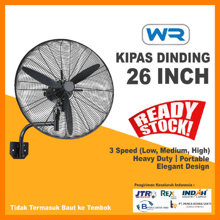Wall Fan Industri / Kipas angin tembok Industri 26 inch | Lazada Indonesia