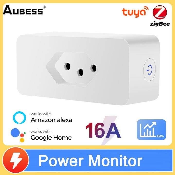 AUBESS 16A Tuya Soket Zigbee Cerdas Timing Brazil Plug Power Monitor ... AUBESS 16A Tuya Soket Zigbee Cerdas Timing Brazil Plug Power Monitor ...