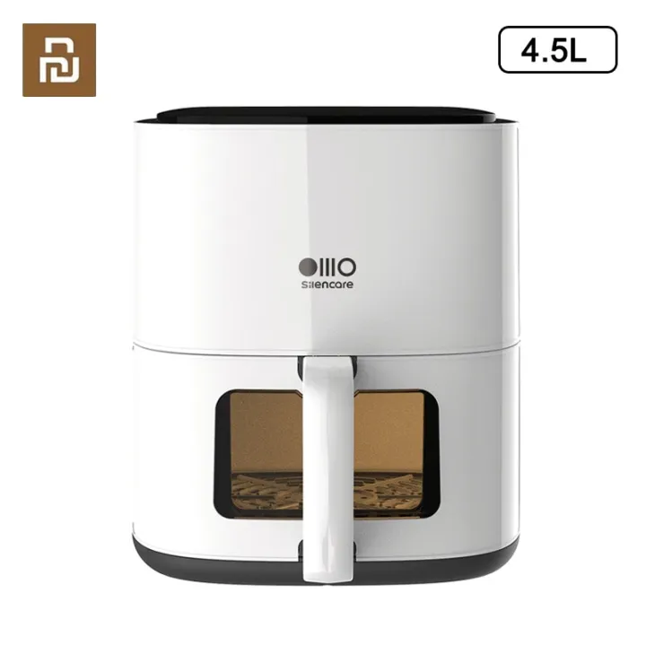 Youpin Silencare Visual Steam Air Fryer Oven 4.5L Without Oil Cooking Intelligent Temperature ...