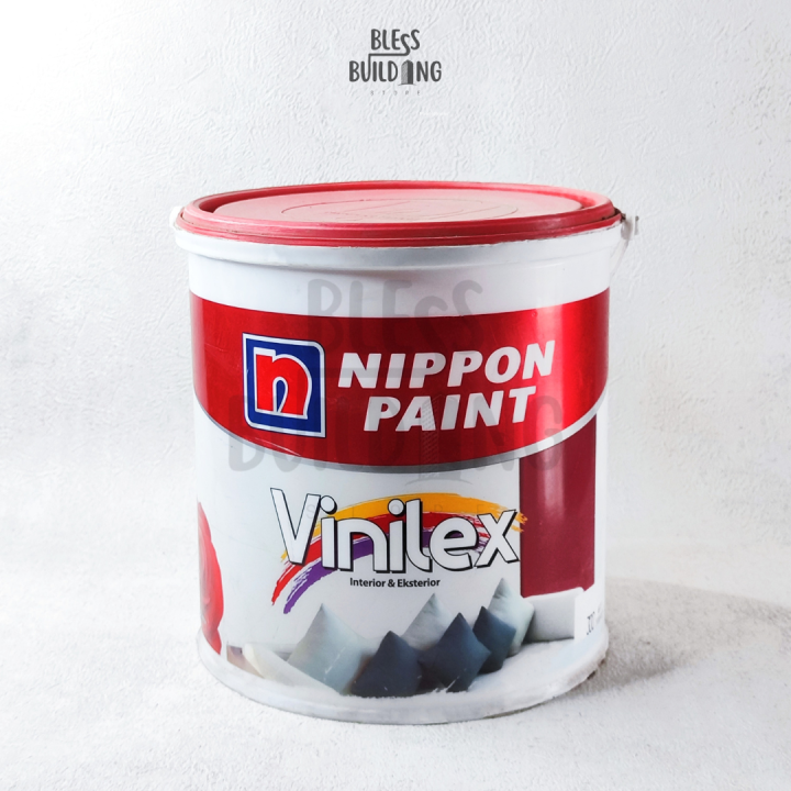 CAT TEMBOK VINILEX Kembang Bunga 5000 Galon 5Kg 5 Kg Nippon Paint 300 WHITE Warna | Lazada Indonesia