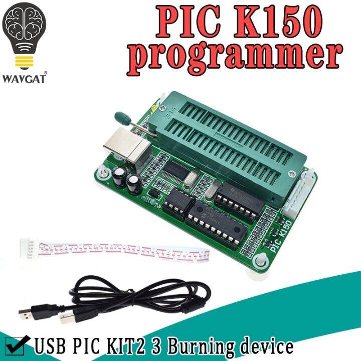 1SET PIC Microcontroller USB Automatic Programming Programmer K150 + ICSP Cable | Lazada PH
