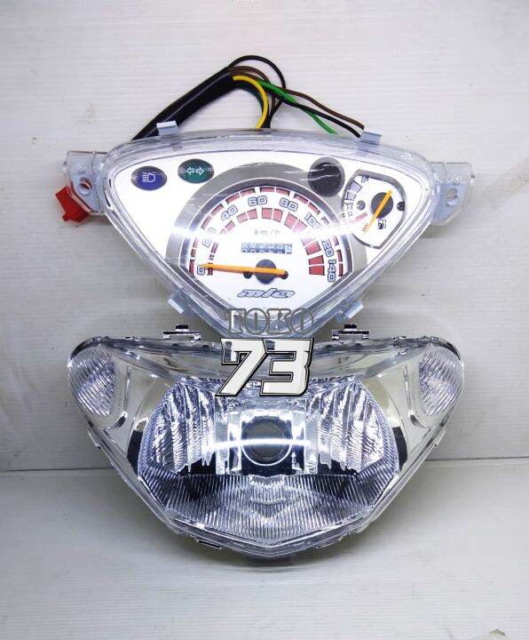 PAKET Speedometer spidometer mio lama sporty smile + Reflektor Lampu ...