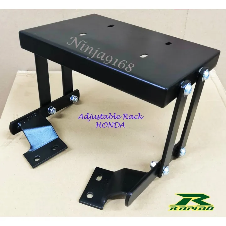 RAPIDO Adjustable Rack Givi Mono Rack - Honda BEAT v1/ RS150 / Future ... RAPIDO Adjustable Rack Givi Mono Rack - Honda BEAT v1/ RS150 / Future ...