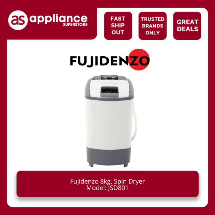 Fujidenzo 8kgs Spin Dryer JSD-801 | Lazada PH
