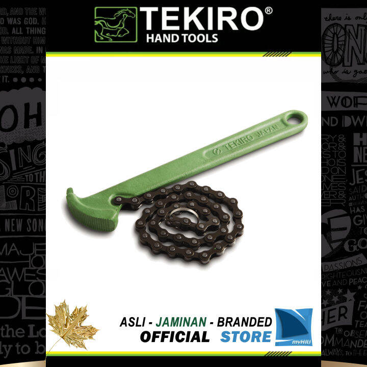 Kunci Saringan Oli Ukuran 9" inch ( Chain / Model Rantai ) / Oil Filter ...