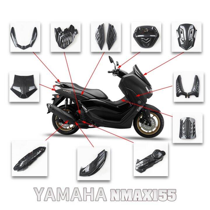 Vỏ Bọc Bảo Vệ Thân Xe Yamaha NMAX155 NMAX 2020 2021 2022 2023 Bộ Vỏ ...