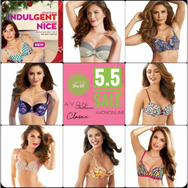 Avon Classic Underwire and Nonwire Bra( Elisse, Daria,Raine, Larina, Luna, Audrey,Samia) urban ...