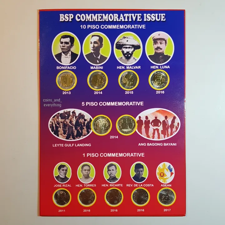 Complete BSP Series Commemorative Coins (11 pcs) | Lazada PH