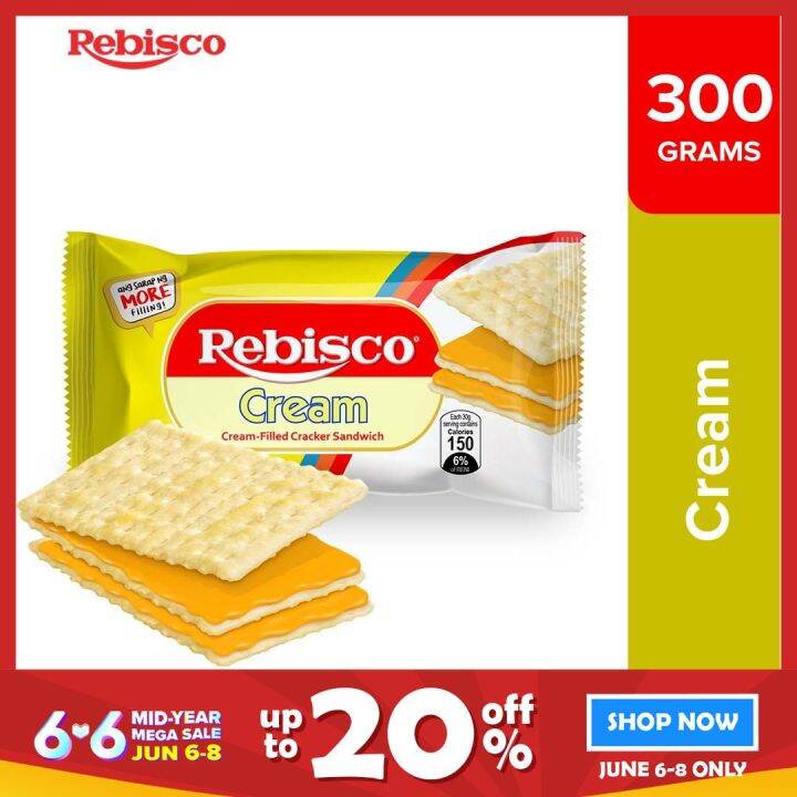 Rebisco Sandwich Cream 30G | Lazada PH