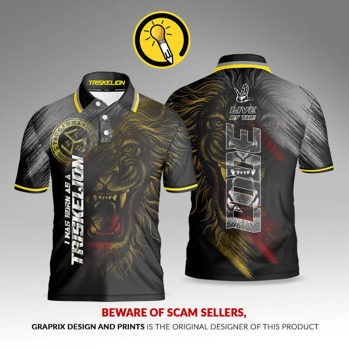 Triskelion V.2 Polo shirt Full Sublimation Frat Shirt TGP | Lazada PH