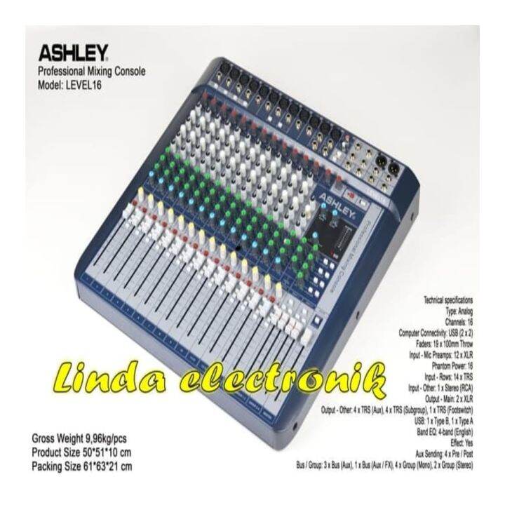 Mixer Ashley Level 16 ORYGINAL level16 | Lazada Indonesia
